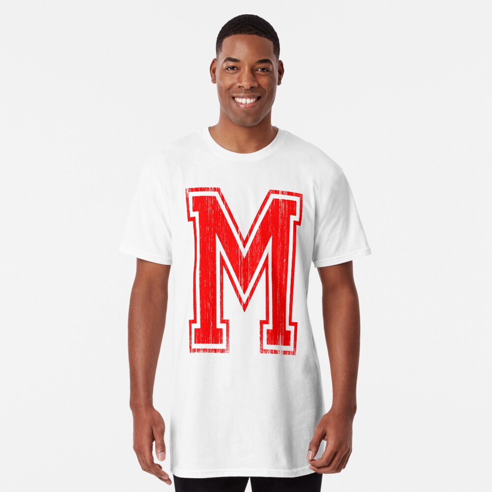 "Big Red Letter M" Sticker for Sale by adamcampen | Redbubble