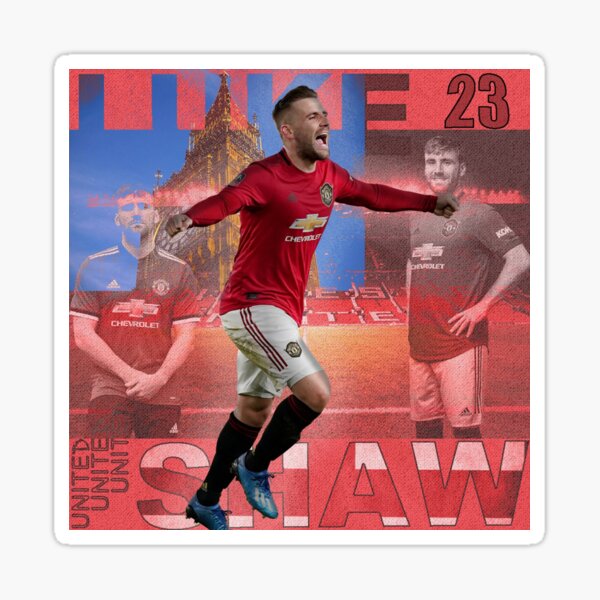 "Art Luke Shaw" Sticker for Sale by InsanBahij | Redbubble