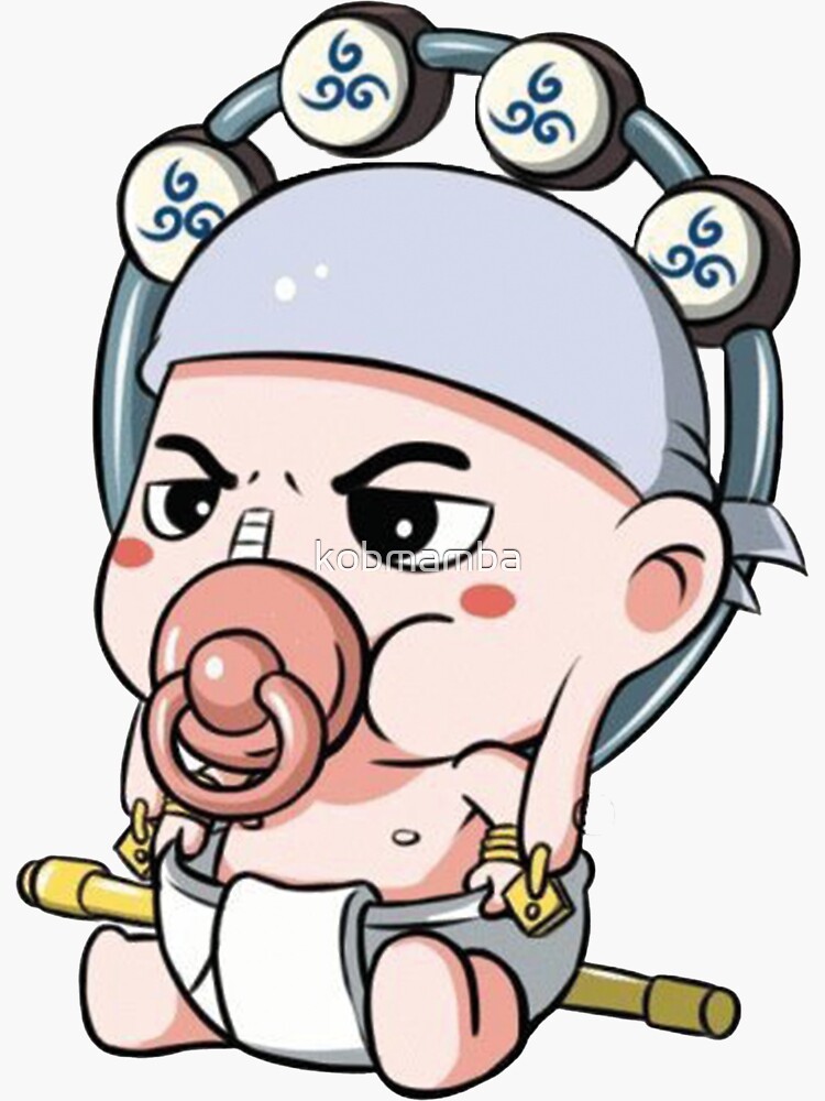 "One Piece Enel Baby" Sticker for Sale by kobmamba | Redbubble