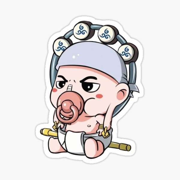 "One Piece Enel Baby" Sticker for Sale by kobmamba | Redbubble