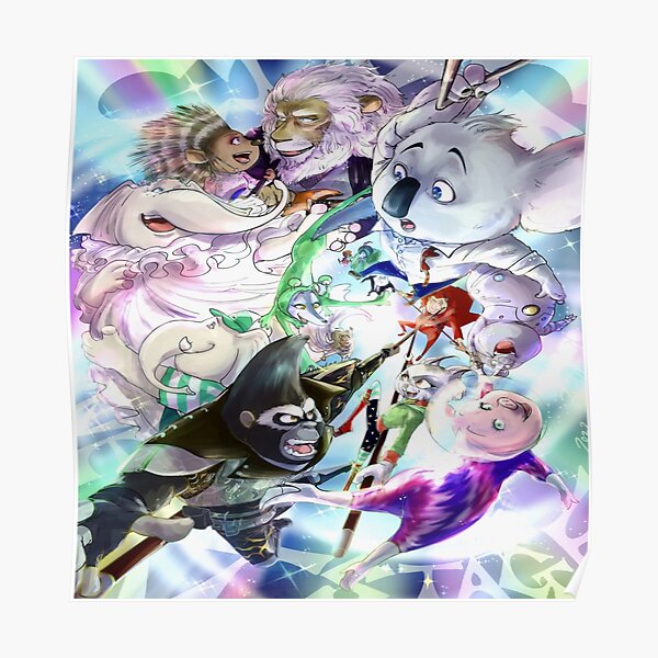 "Sing 2,Porsha Sing 2" Poster for Sale by PlayTimeUp | Redbubble