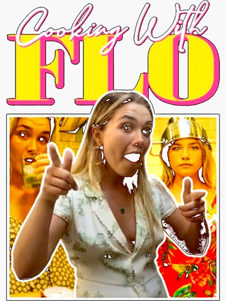 "MISS FLO MISS FLO" Sticker for Sale by OllieUllrich | Redbubble