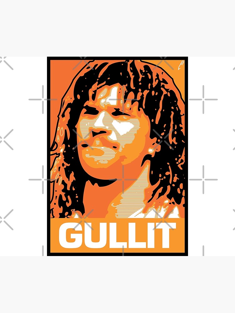 "Gullit - NETHERLANDS" Poster for Sale by DAFTFISH | Redbubble