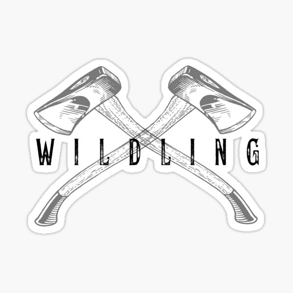 "Wildling - A wild animal / Free individual" Sticker for Sale by ...