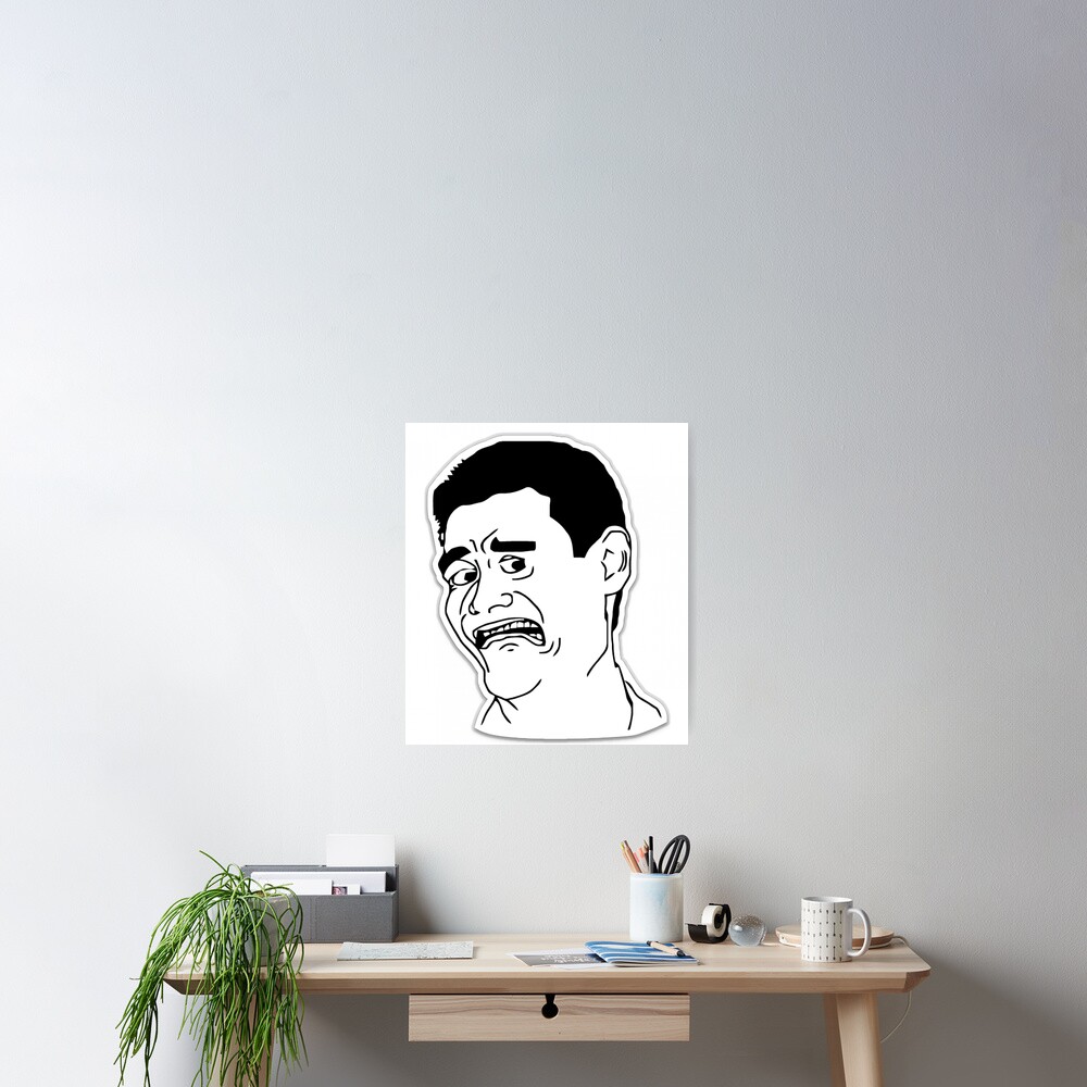 "No way Meme" Poster for Sale by Juanscorner | Redbubble