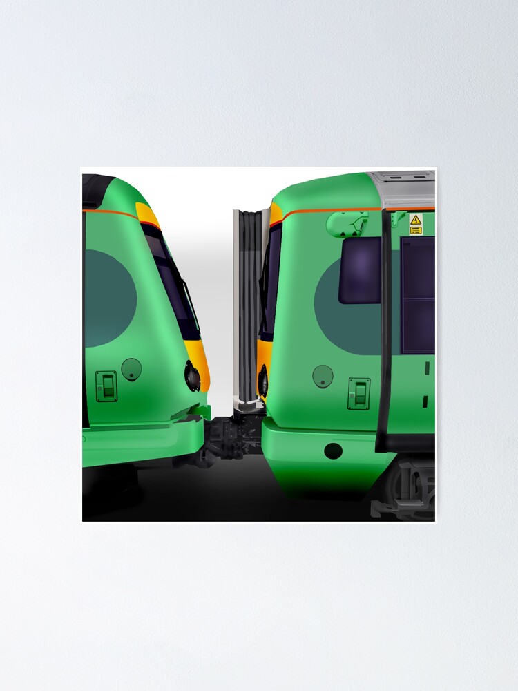 "Electrostar and Turbostar Odd Coupling" Poster for Sale by ...