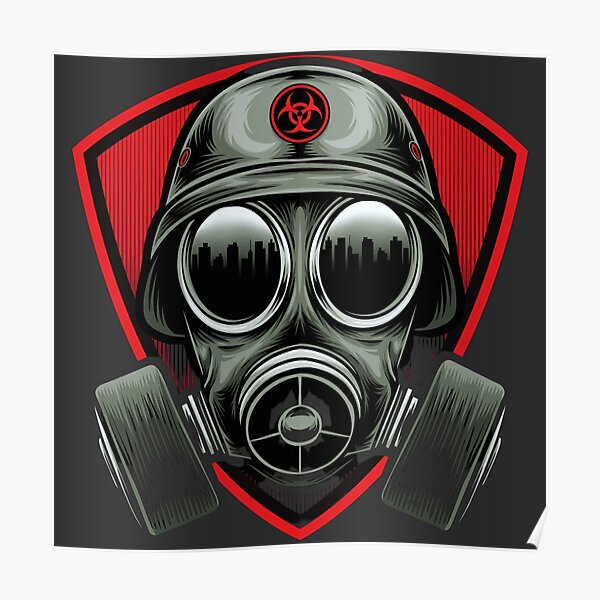 "Poison Mask" Poster for Sale by JedyGau | Redbubble