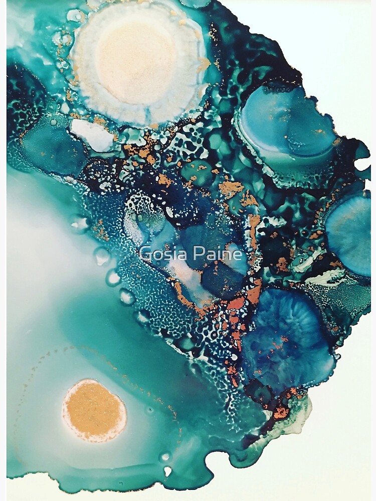 "Smaragdine Sea " Poster for Sale by GosiaP | Redbubble
