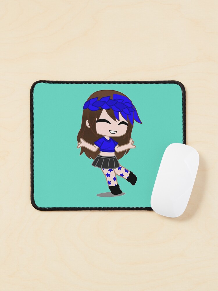 "Gacha club girl. Girl with pop style and skirt. Gacha girl with ribbon ...