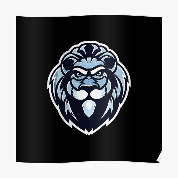 "King of the Beasts Fiery Lion" Poster for Sale by Content-Arcade ...