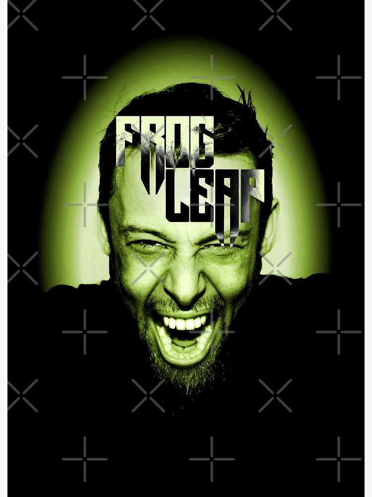 "Frog Leap Studios Leo Moracchioli portrait olive green growl scream ...