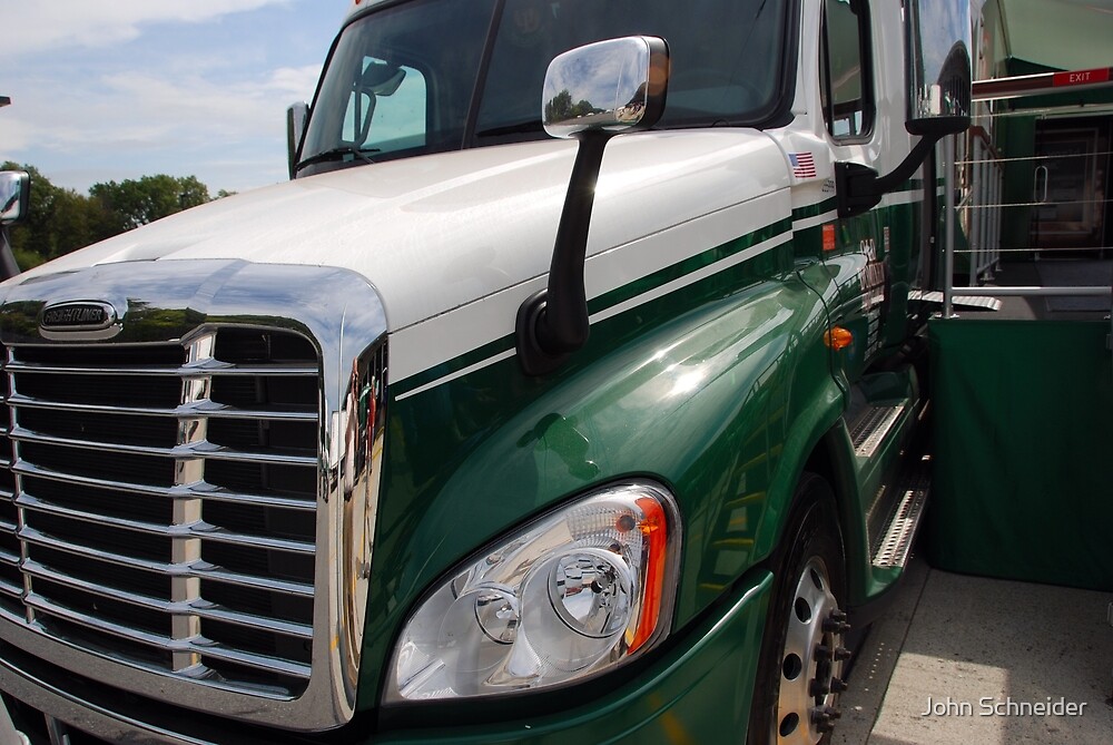"Freightliner "Cascadia"" by John Schneider | Redbubble