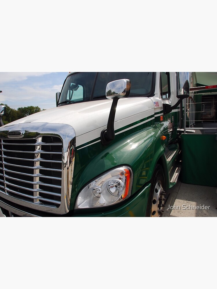"Freightliner "Cascadia"" Poster for Sale by woodeye518 | Redbubble