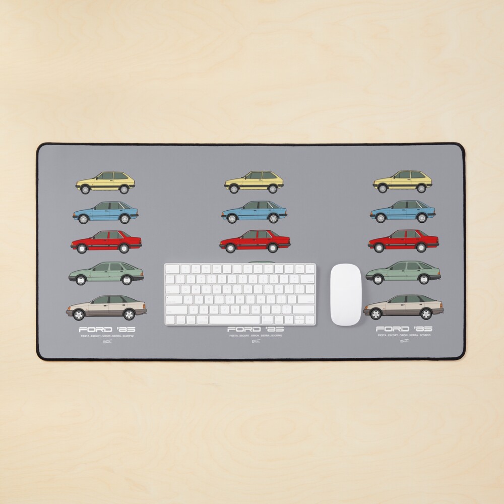 "1985 Ford Classic Car Collection" Poster for Sale by RJWautographics ...