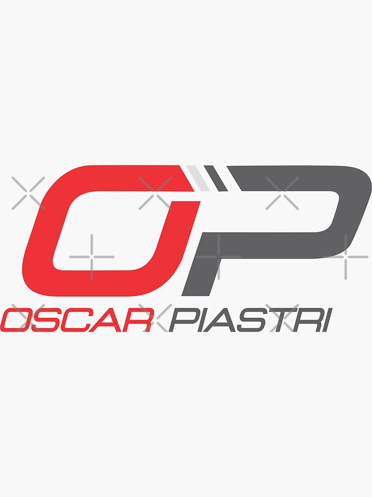"Oscar Piastri Logo" Sticker for Sale by larsmeijer11 | Redbubble