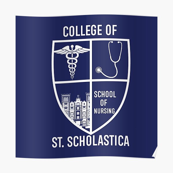 Póster «Escudo de la Escuela de Enfermería CSS» de bagelmiller | Redbubble