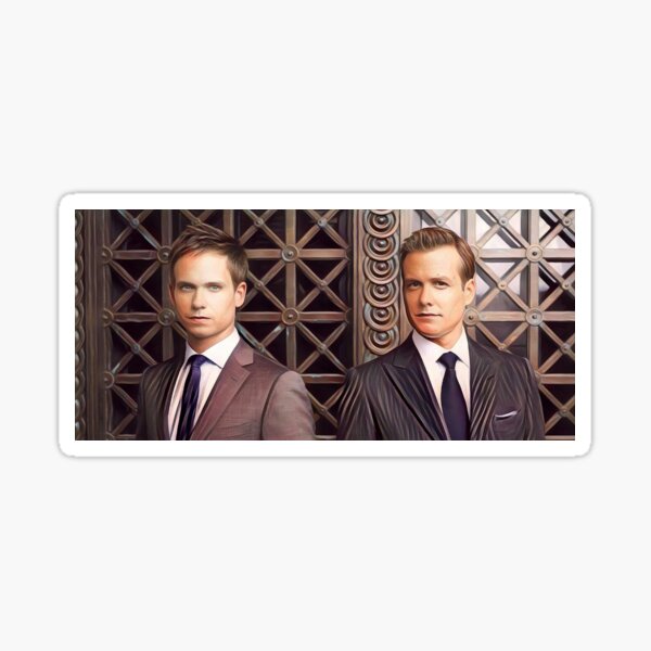 "Suits Harvey" Sticker for Sale by Lecomte1 | Redbubble