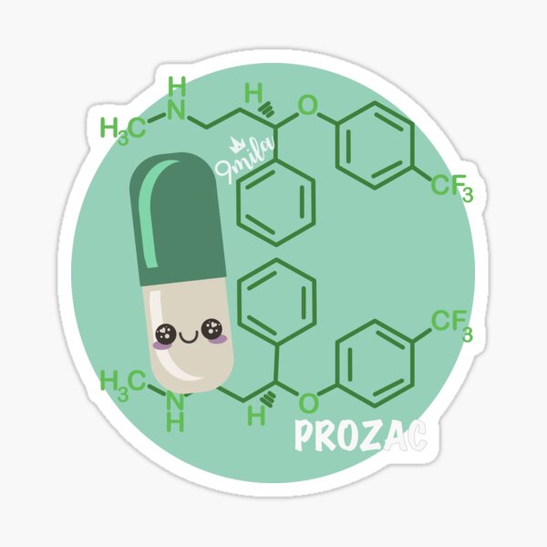 Prozac Stickers | Redbubble