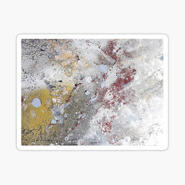 "Vintage Rust Abstract Photo of Rusty Metal Surface 1 of 6" Sticker for ...