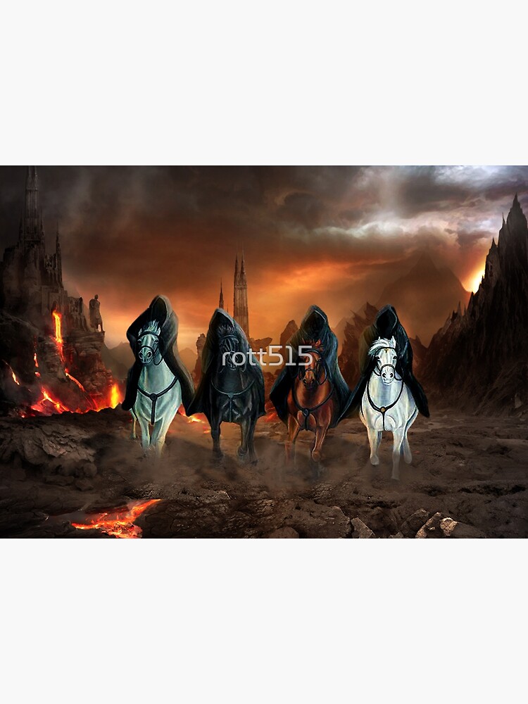 Four Horsemen Of The Apocalypse Canvas Designed & Sold By Baek