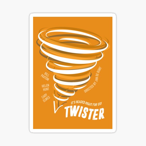 "Twister - Alternative Movie Poster" Sticker for Sale by MoviePosterBoy ...
