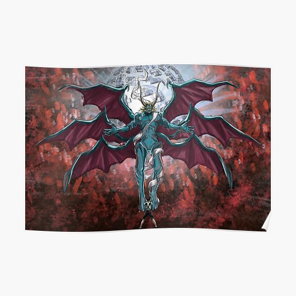 "SMT:III Demi-fiend" Poster for Sale by RickParsa | Redbubble