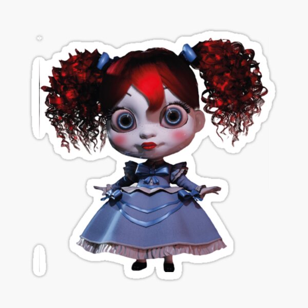"poppy playtime poppy" Sticker for Sale by eternalrival | Redbubble