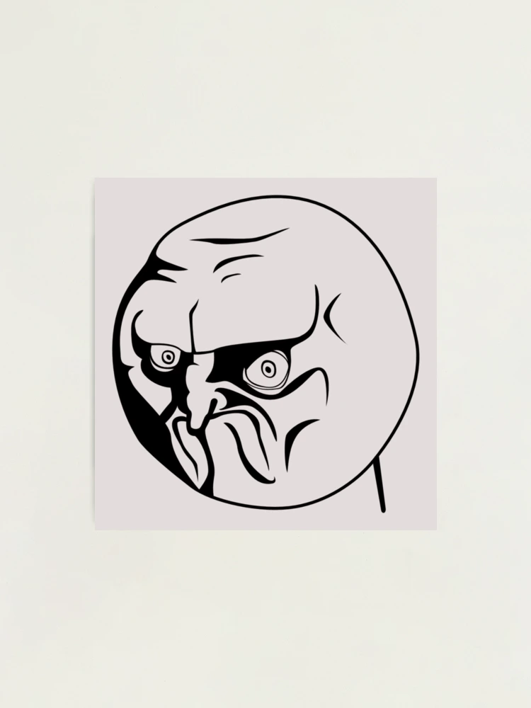Rage Faces No Rage Comic Meme Magnets For Sale | Redbubble