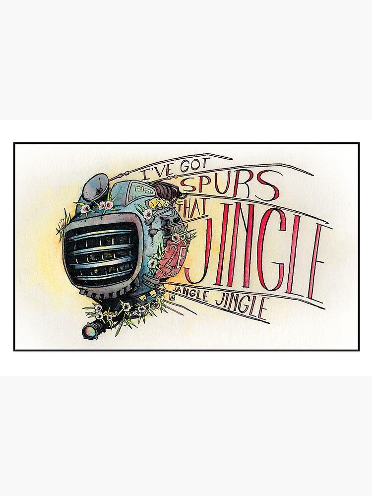 "Jingle Jangle" Poster for Sale by AmberBellerjeau | Redbubble