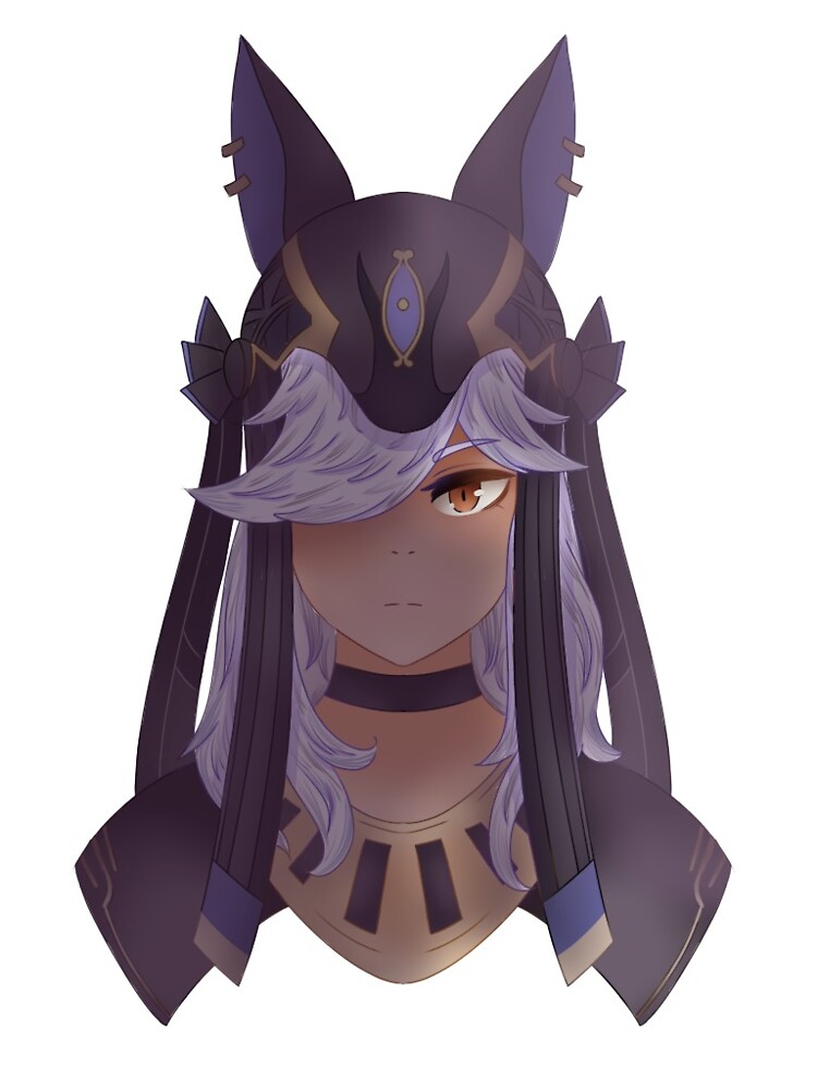 "Cyno Sticker" Sticker for Sale by Cabyy | Redbubble