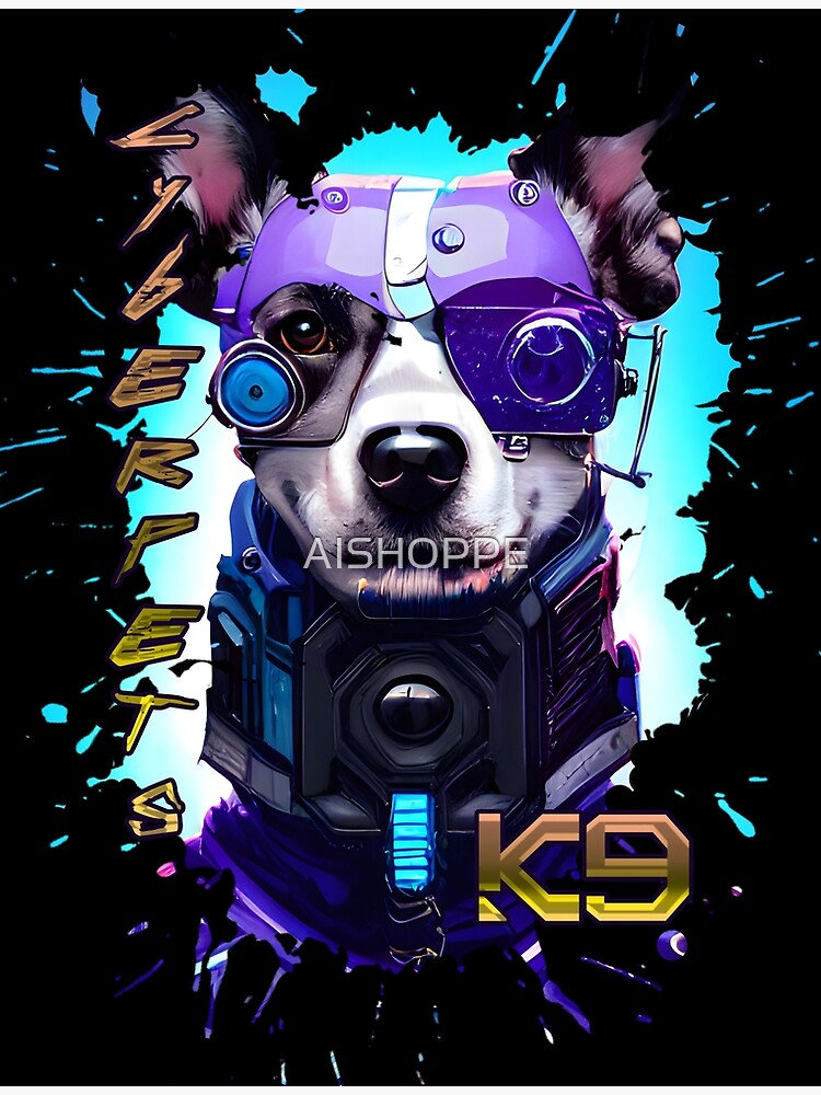 "Cyberpets K9, dog, canine, pet , cyberpunk Edgerunners inspired ...