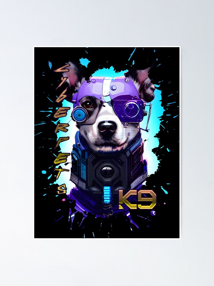 "Cyberpets K9, dog, canine, pet , cyberpunk Edgerunners inspired ...