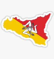 Sicily Stickers | Redbubble