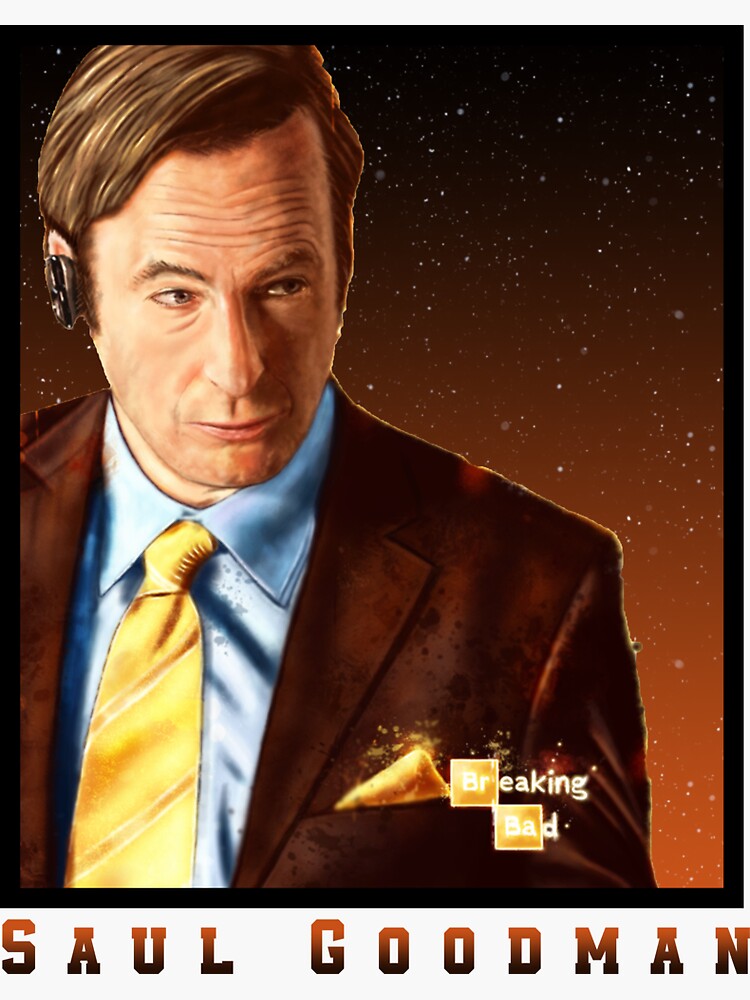 "Saul Goodman - Breaking Bad - Better call saul " Sticker for Sale by ...