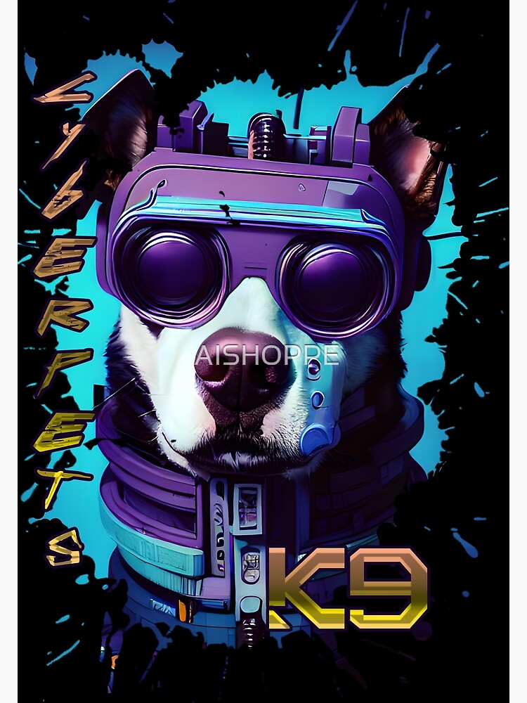 "Cyberpets K9, dog, canine, pet , cyberpunk Edgerunners inspired ...