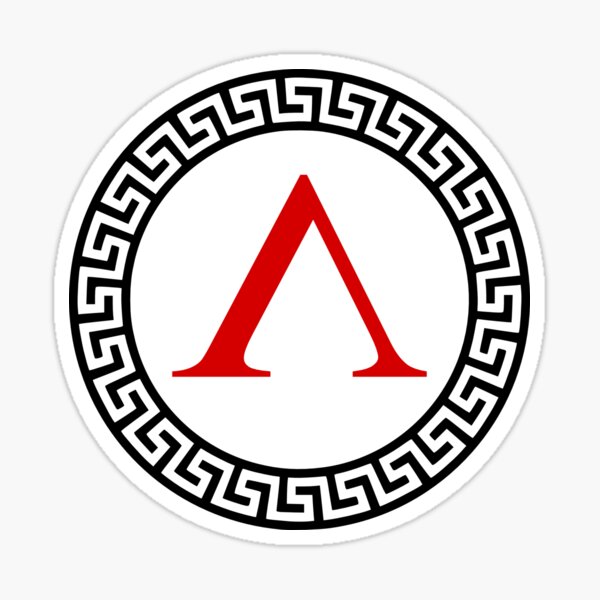 "Spartan shield 2" Sticker for Sale by bumblethebee | Redbubble