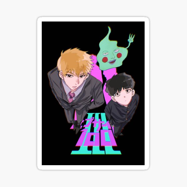 "Teacher & Student Duo | Mob Psycho 100" Sticker for Sale by AoiDoi ...