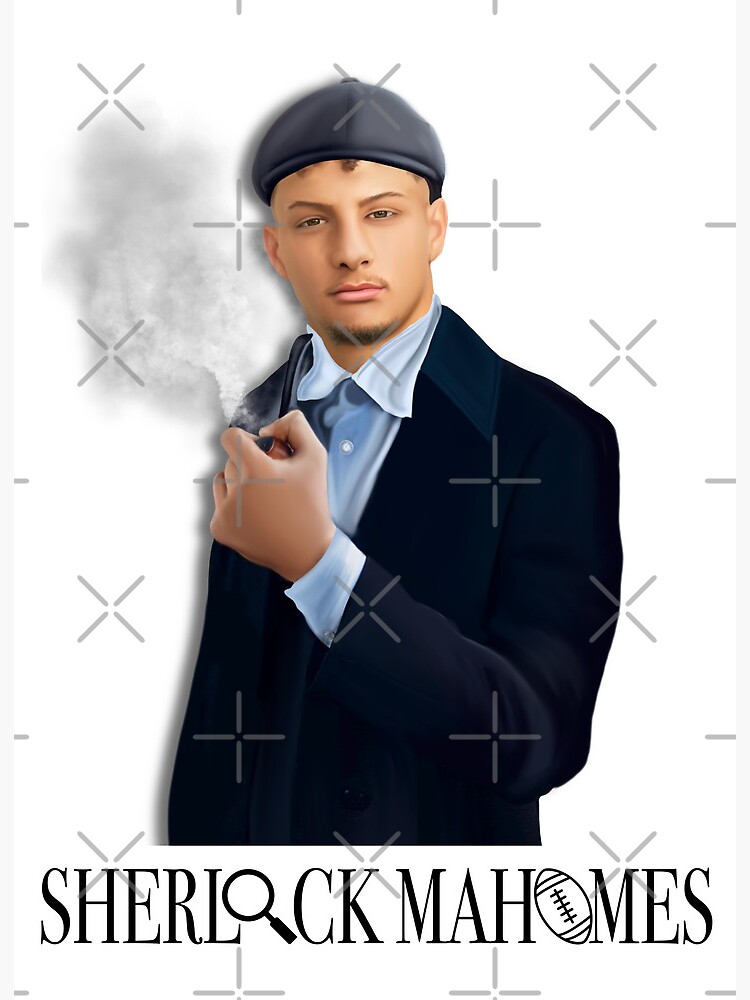 "Patrick Mahomes is Sherlock Mahomes" Art Board Print for Sale by ...