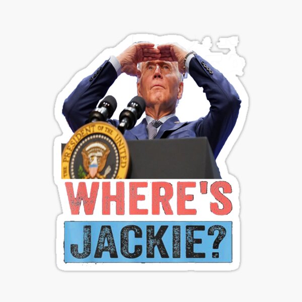 "Where's Jackie, wheres jackie" Sticker for Sale by ZIZO-SHOP1 | Redbubble