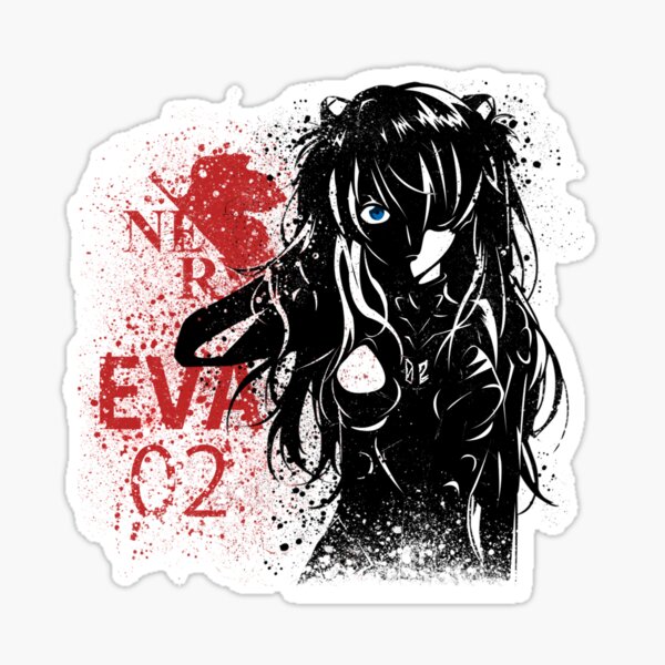 "Asuka" Sticker for Sale by ROssO-Uchiha | Redbubble
