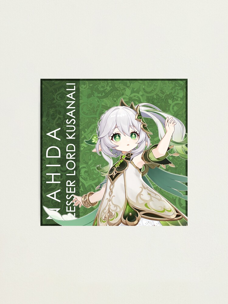 "Nahida :: Lesser Lord Kusanali Genshin Impact" Photographic Print for ...
