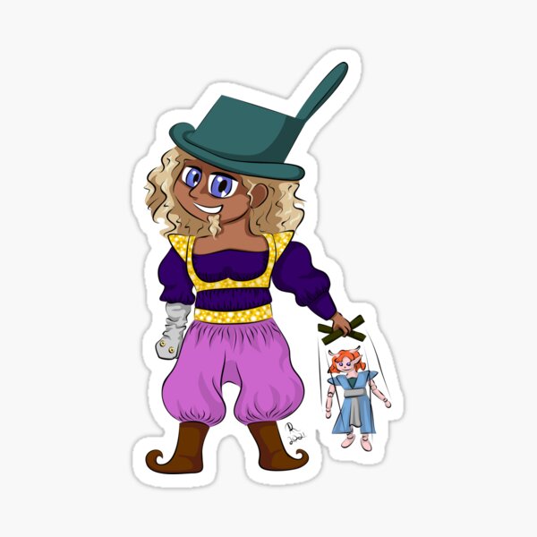 "Bard (Genderflux/Non-Binary)" Sticker for Sale by Athenessa | Redbubble