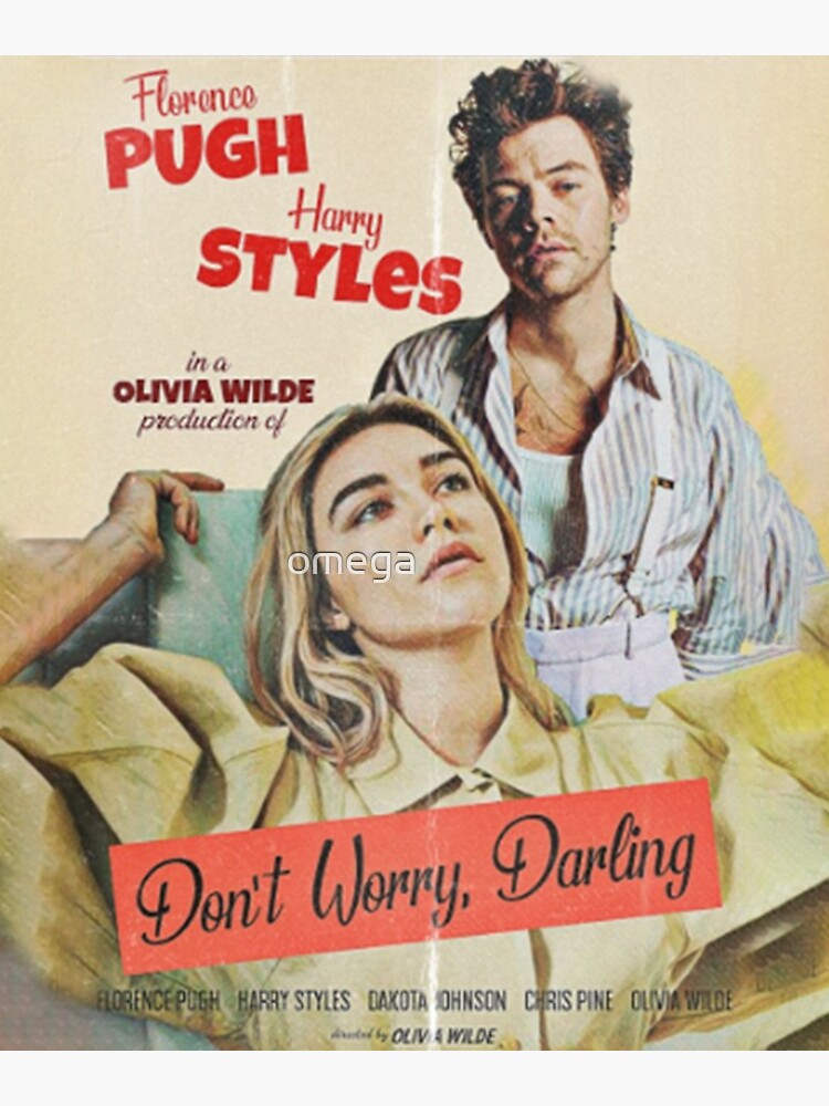 "dont worry darling" Poster for Sale by omega36 | Redbubble