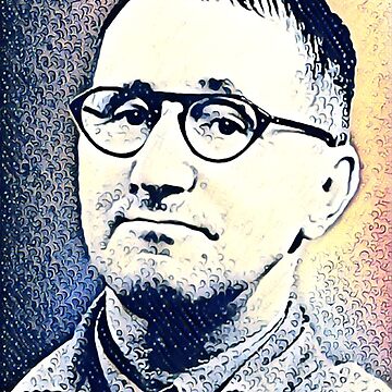 "Bertolt Brecht Artwork | Bertolt Brecht Portrait | Bertolt Brecht Wall ...