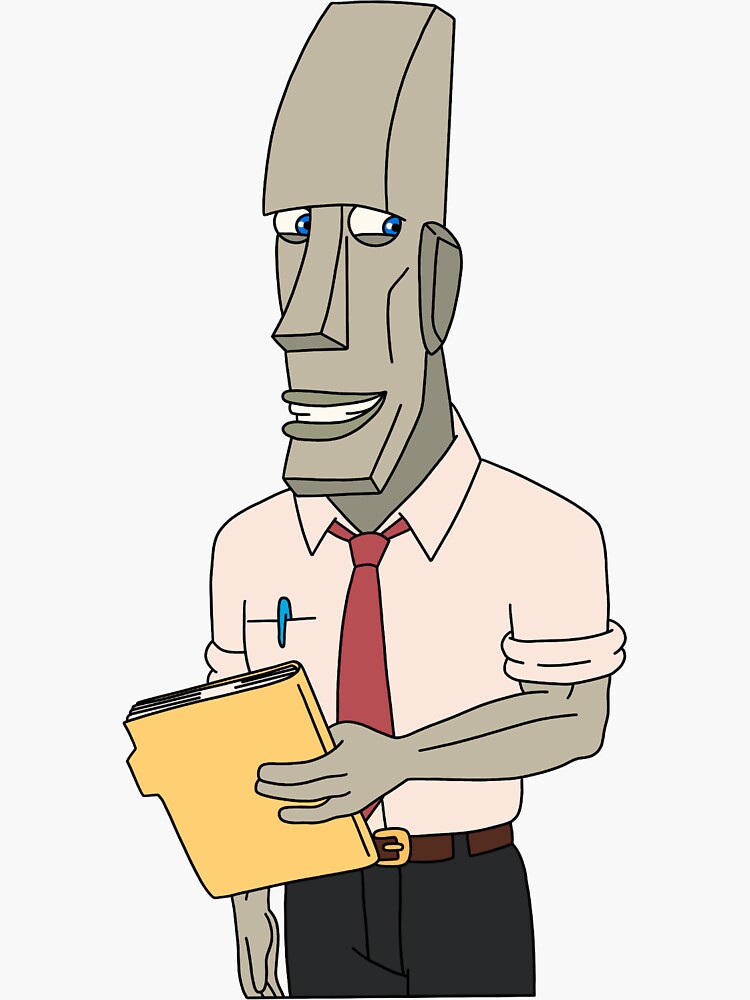 "Pete the Logic Rock" Sticker for Sale by DigitalRedesign | Redbubble