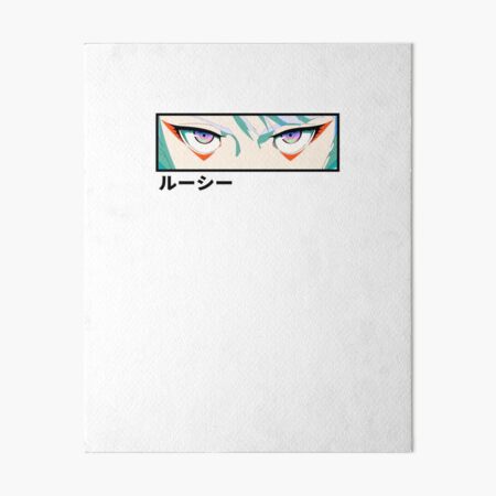 "Lucy eyes Cyberpunk Edgerunners" Art Board Print for Sale by ...