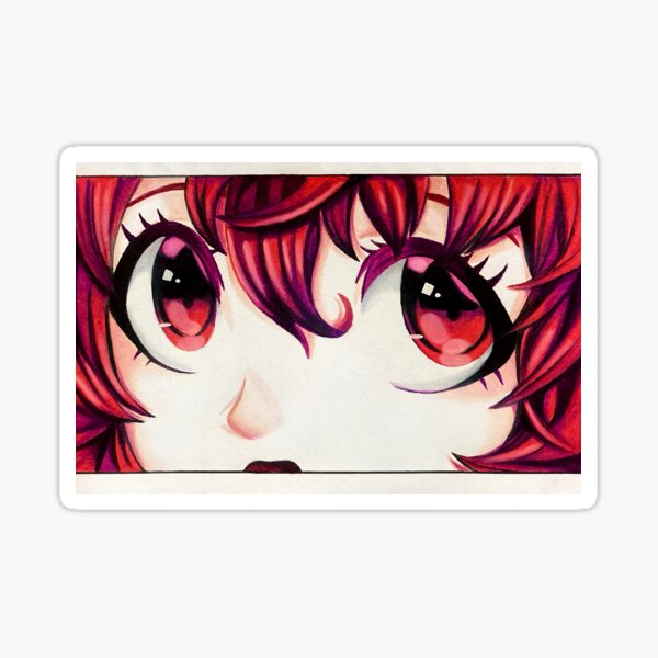 "Nao Egokoro yttd " Sticker for Sale by Kameron-Haru | Redbubble