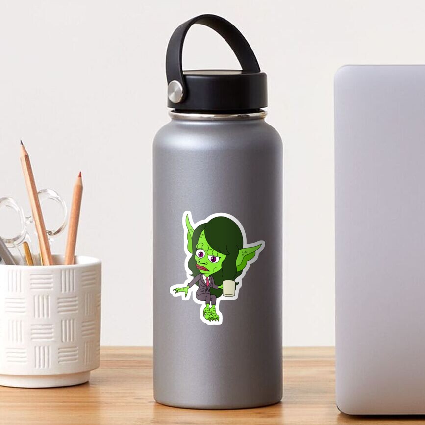 "Petra the Ambition Gremlin" Sticker for Sale by DigitalRedesign ...