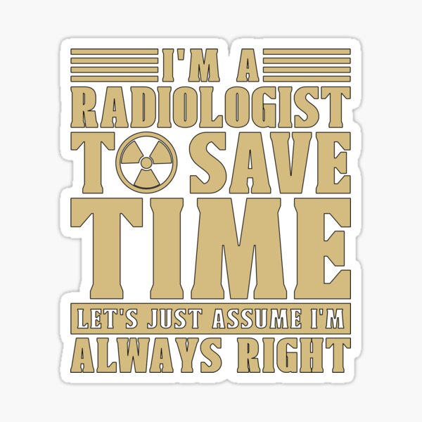 Pegatina «Soy radiólogo Radiología X-Ray Rad Tech Xray» de ...