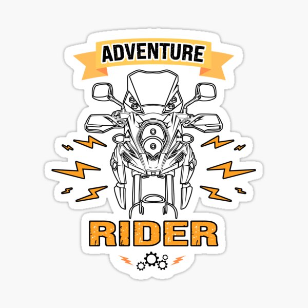 "Adventure Rider Vstrom DL1000 Motorcycle" Sticker for Sale by Vrabis ...